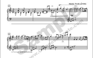 New Intermediate Christmas Piano Solo - Surprising but subtle settling