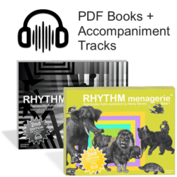 Rhythm Menagerie® Streaming Tracks - learn rhythm musically!