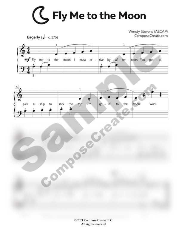 Space Adventures - Easy Short Sheets™ Piano Solos