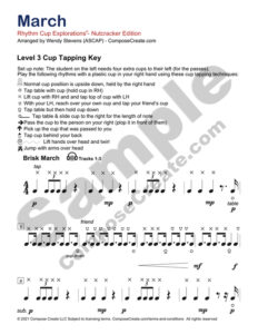 All About Nutcracker Rhythm Cup Explorations®! - ComposeCreate.com