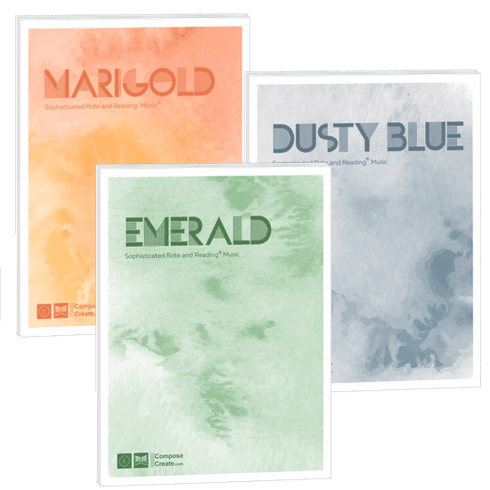 Color Music Bundle - Sophisticated piano music for teens and adults