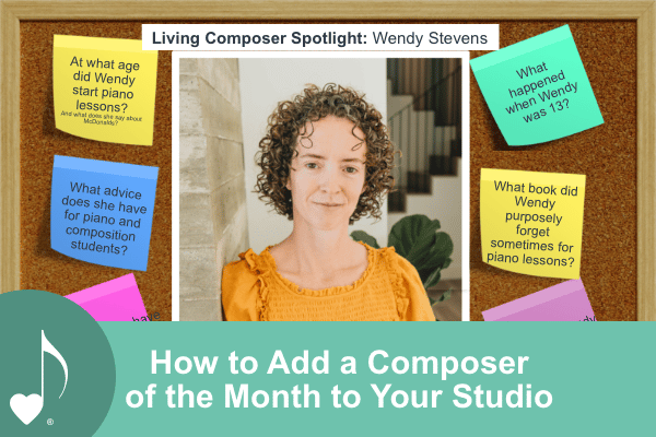 How to Add a Composer of the Month to Your Studio - ComposeCreate.com